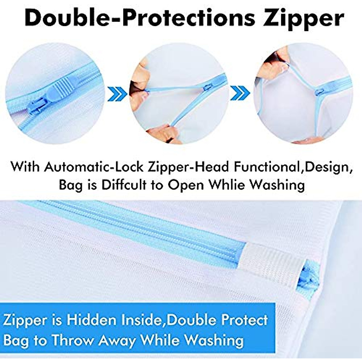 Laundry Underwear Net Mesh Washing Machine Bag Socks Lingerie Bra Bag 3 Sizes,Clothing classification washing bag bra underwear laundry bag/care washing bag travel storage special mesh bag for washing machine