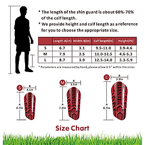 Uantc Soccer Shin Guards - Shin Guards Soccer Youths 2 Pairs - Kids Soccer Shin Guards Cushion Protection Reduce Shocks and Injuries - Shin Guards for Soccer Kids/Adults/Girls/Boys RedPurple M