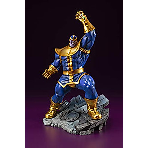Kotobukiya Marvel Universe Avengers Series: Thanos Artfx+ Statue, Multicolor, Model:KTMK251