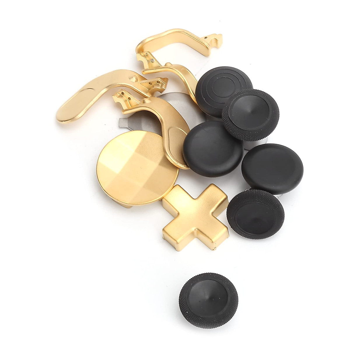 Replacement Gamepad Swap Joysticks Paddles Accessory for X One Elite Series 2 Controller(golden)