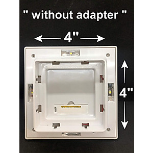 RELIGHTABLE Solar (12-Pack) Low Profile Black/White Will Fit 3.5"X3.5" and 4"x4" Post Deck Cap Fence LED Light (White)