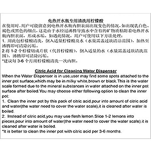 Panda Electric Hot Water Boiler and Warmer, Hot Water Dispenser, 304 Stainless Steel Interior (3.3 Liter, White)