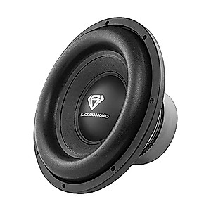 BLACK DIAMOND DIA-R12D2 12 Inch Car Audio Subwoofer 1200 Watts Dual Voice Coil 2+2 Ohms (1 Speaker)