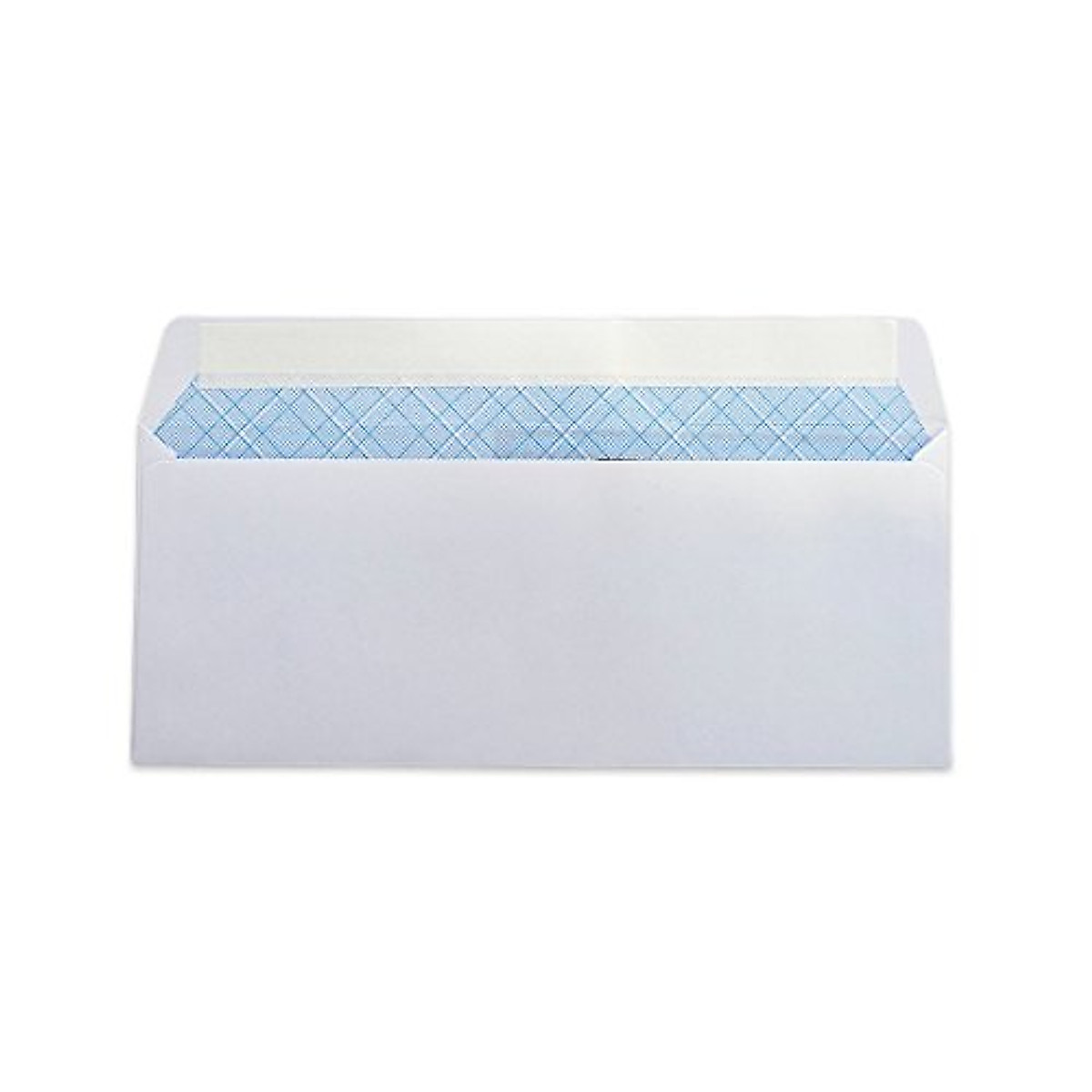 Self Seal Double Window Security Envelopes (#8 - Box of 500), for Quickbooks Checks (3 5/8" x 8 11/16")