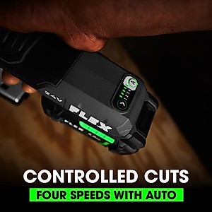 FLEX 24V Brushless Cordless Orbital Variable Speed Barrel Grip Jig Saw Tool Only, Battery and Charger Not Included - FX2221-Z