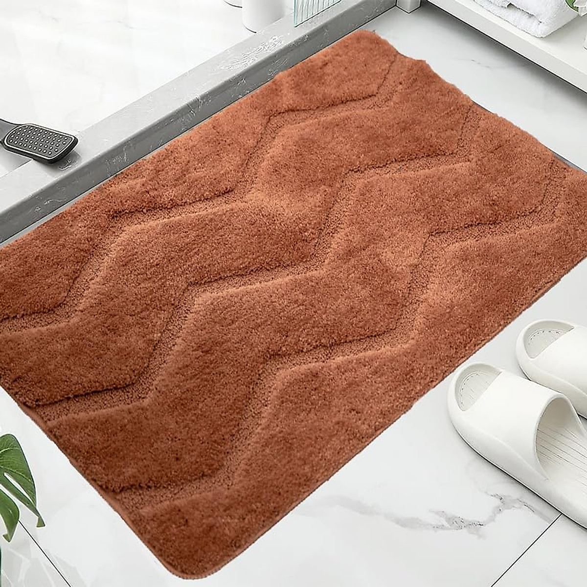 morgantag Dirt Trapper Door Mat Door Rugs 24" x 36",Super Absorbent Door Mat for Home Entance,Front Door,Bathroom,Living Room，Non-Slip Machine Washable Entrance Rug,Shoes Scraper,Dog Pet Mats