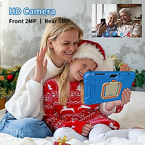 VNEIMQN Tablet for Kids, 10 Inch Kids Tablet, Android 13, 4GB+64GB, 8-core CPU,WiFi, 8000mAh,1280 * 800 HD Display, Cameras, Parental Control, Ages 3-12