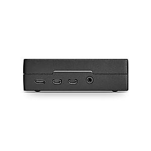 Vilros Raspberry Pi 4 Compatible Heavy Duty Aluminum Alloy Case with Preinstalled and Ready to Connect Fan (Black)