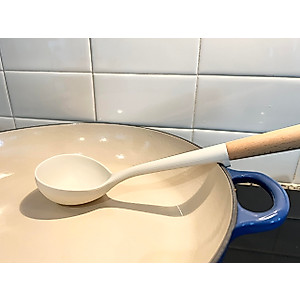 Silicone BPA-Free Cooking Utensils Set - Heat Resistant Silicone Kitchen Utensils with Beech Wooden Handles, Spatula Set, Kitchen Utensil Gadgets Sets for Non-Stick Cookware, Eco-Friendly