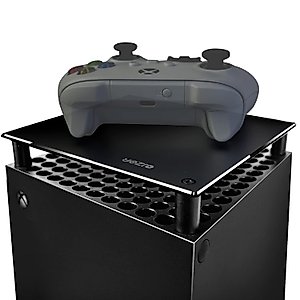 Dust Cover for Xbox Series X, Dust Filter Aluminum Top Cover for Series X Roof Metal Dust Proof Filter
