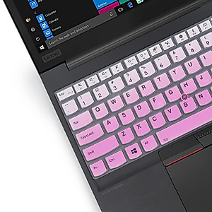 Keyboard Cover for 15.6" Lenovo ThinkPad E15 Gen 4/3/2, ThinkPad L15 Gen 2/1, ThinkPad T15 T15p T15g P15 P15s P15v Gen 3/2/1, ThinkPad E580 E590 E595 L580 L590 P52 P53 P72 P73 T570 T575 T580 T590 -OP