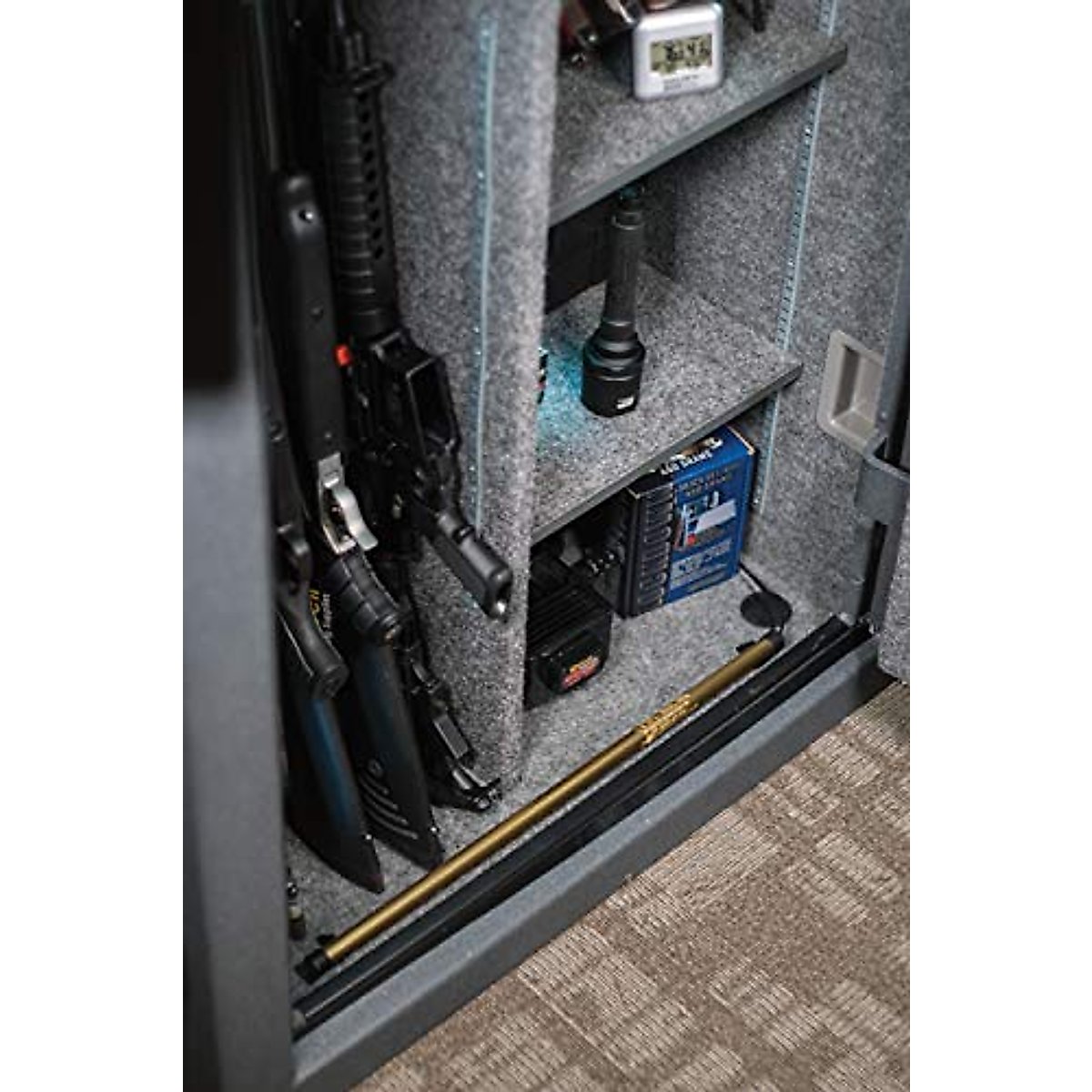 Lockdown Golden Rod 24" Dehumidifier Rod with Low Profile Design and Easy Installation for Gun Vault Humidity Control and Rust Prevention, Made in USA