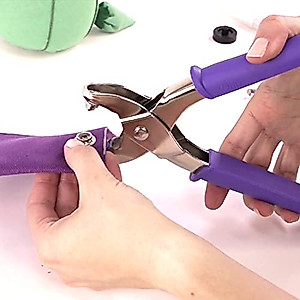 Dritz 24P Heavy Duty Snap Pliers, Purple