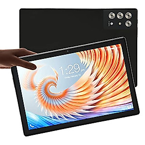Naroote 10.1 Inch Tablet, Tablet PC 8GB 256GB 2.4G 5G WiFi 100-240V 8MP Front 16MP Rear for Android 12 for Reading (US Plug)