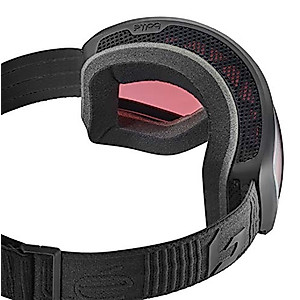 Bolle Laika Black Corp Matte/Vermillon Gun Cat.2 | Small-Medium - Snow Goggles Feminine-Adult