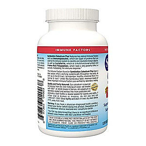 Symbiotics Colostrum Capsules Plus, Supports Healthy Immune Response (120 Capsules)