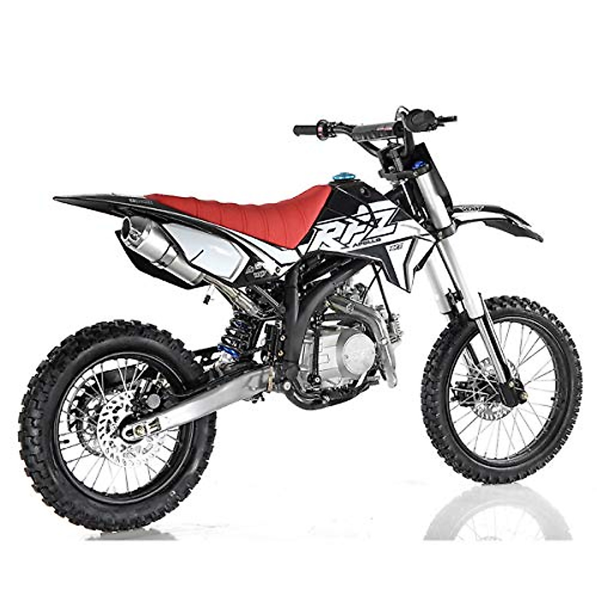 OPA 125cc Dirt Bike Pit Bike Adults Dirtbikes Pitbikes 125 Dirt Pit Bike (Black)