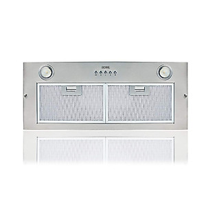 KOBE Range Hoods INX2930SQBF-500-1 Built-In/Insert Range Hood, 30", Stainless Steel