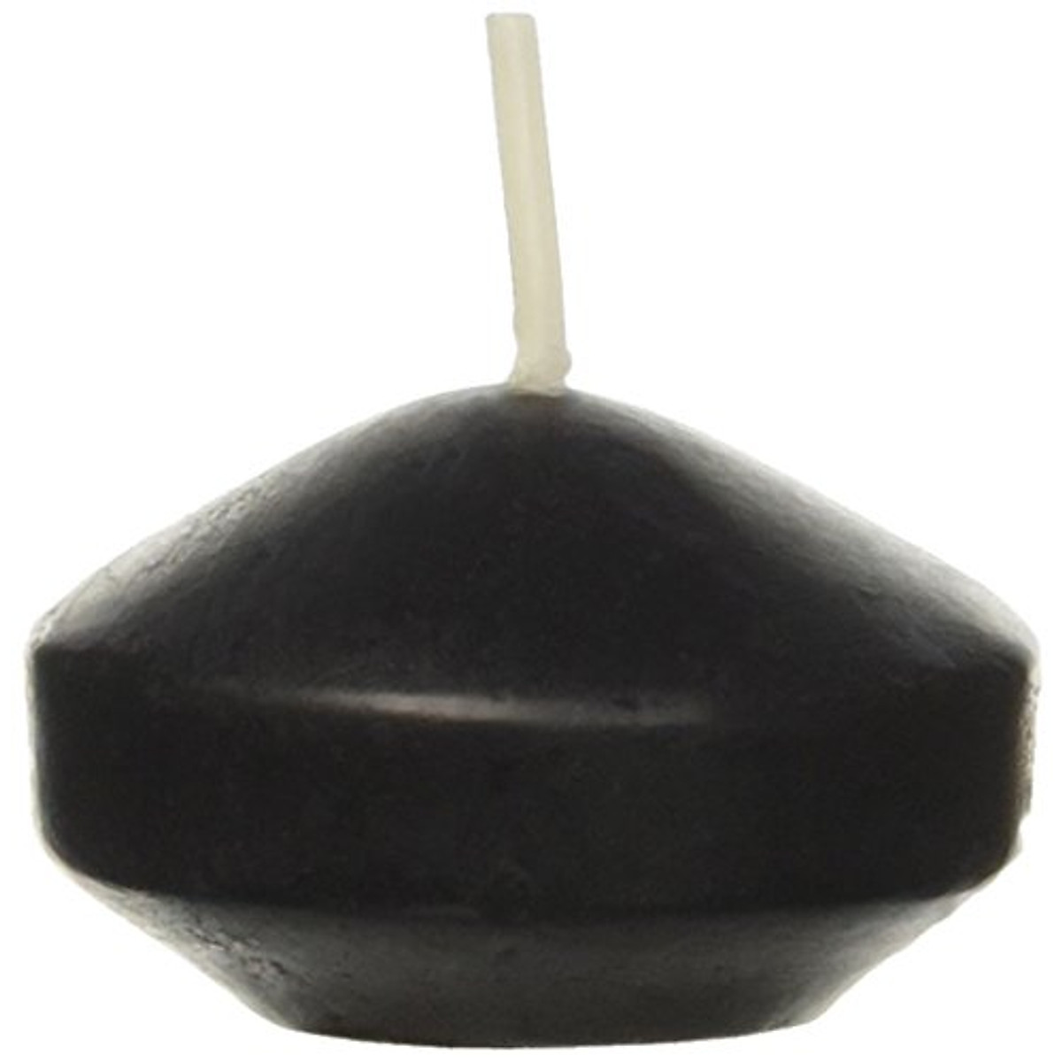 Zest Candle 24-Piece Floating Candles, 1.75-Inch, Black