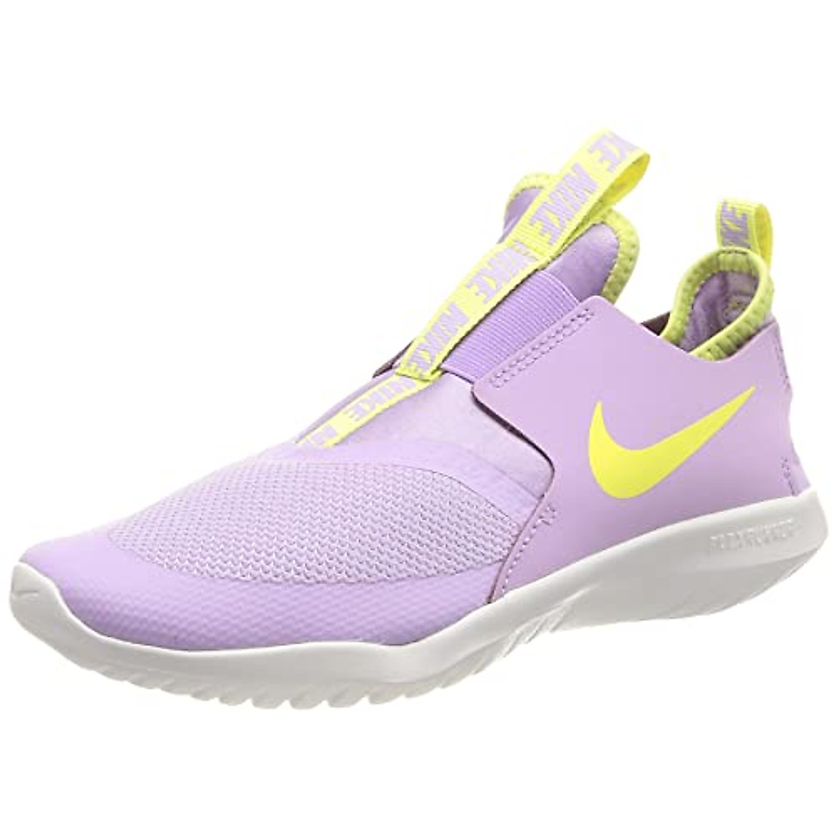 Nike Kids' Preschool Flex Runner Running Shoes (3, Lilac/Lemon Twist, Numeric_3)