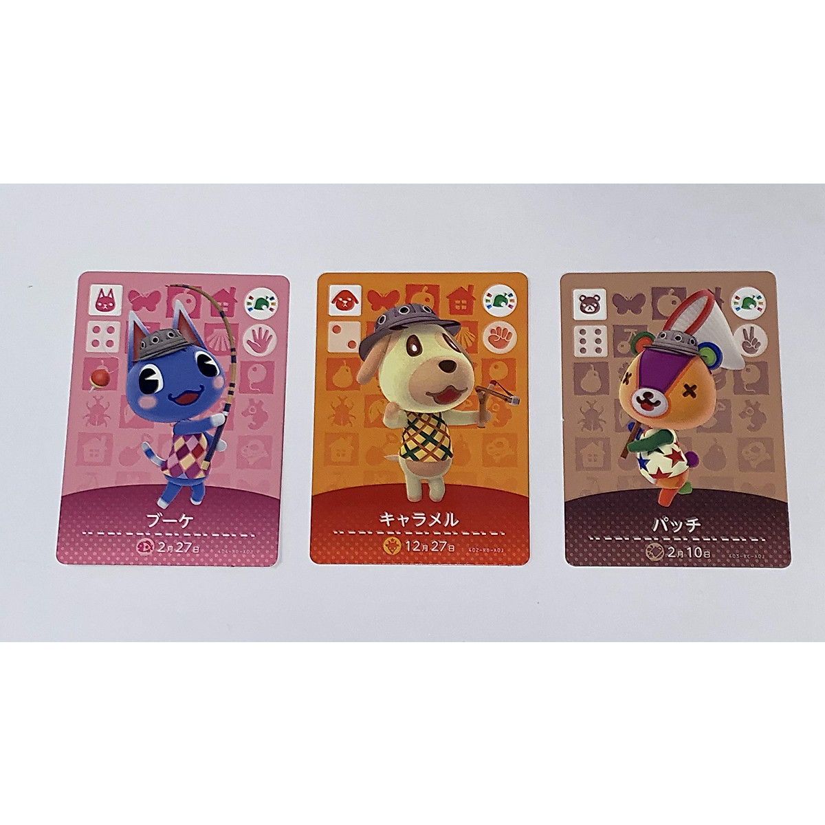 amiibo Animal Crossing Cards 3 Pack Japan Import for Nintendo Switch- Switch Lite- -Wii U-3DS