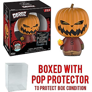 Dorbz! Movies: The Nightmare Before Christmas - Pumpkin King (Bundled with Pop Box Protector CASE)