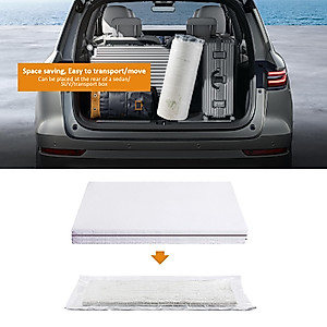 Mattress Vacuum Bag, 240x120cm Space Saver Vacuum Storage Bags,Oversized Vacuum Bags,Twin Mattress Vacuum Bag King, Mattress Bag Vacuum Sealer Bag for Memory Foam Mattress Moving Shipping Storage (1)