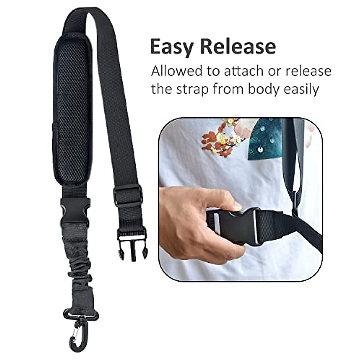 Trimmer Shoulder Strap Universal for Weed Eater Brush Cutter Harness Compatible with EGO String Trimmer, Leaf Blower