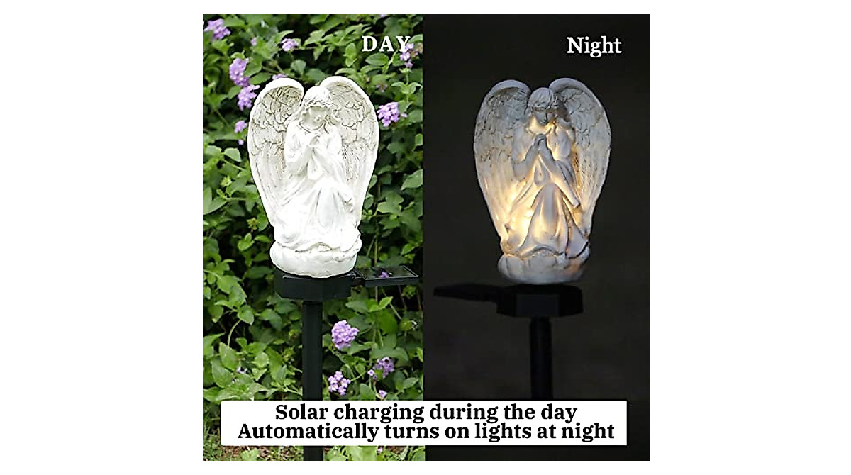 XURLEQ Angel Solar Garden Light - Enhance Your Outdoor Decor