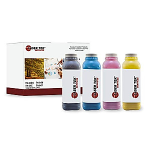 Laser Tek Services Compatible Toner Refill Kit Replacement for Brother TN04 TN-04BK TN-04C TN-04M TN-04Y Works with Brothere HL-2700CN, MFC-9420 9420CN Printers (Black, Cyan, Magenta, Yellow, 4 Pack)