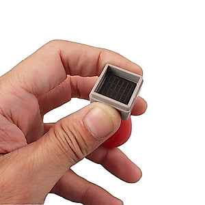 Mr.Power Guitar Chord Stamp Black Ink(3 Frets)/Ukulele(5 fret) DIY Mini Rubber Stamp(Black Ink)