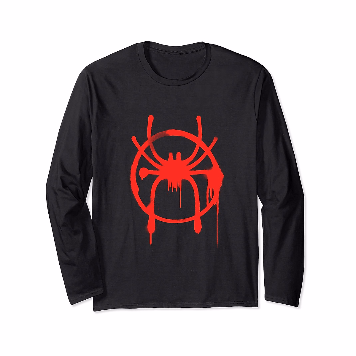Marvel Spider-Man Into the Spider-Verse Red Icon Long Sleeve T-Shirt