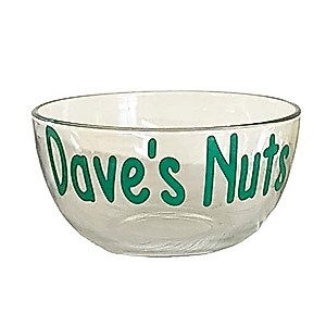 Papa's Ice Cream, Personalized Glass Ice Cream Bowl for Girls or Boys, Gift for Men, Green Grandpa