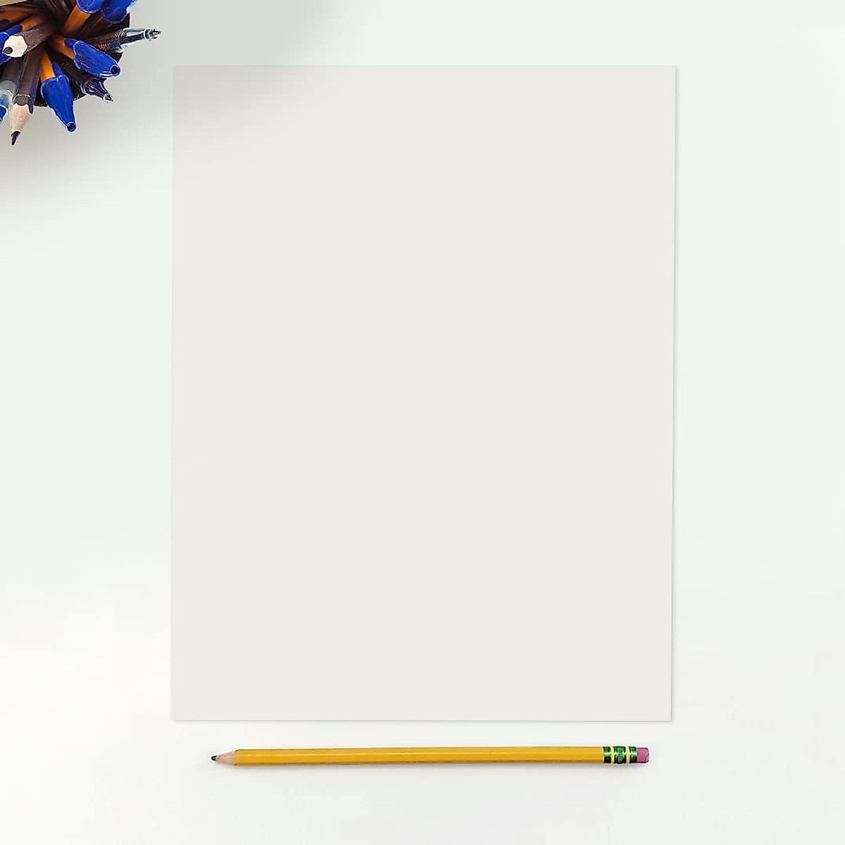 LUXPaper 8.5" x 11" Paper | Letter Size | Natural White | 32lb. (80lb. Text) | 100% Cotton | 50 Qty