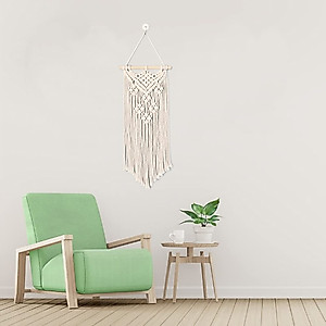 Lizipai Macrame Wall Hanging Boho Tapestry, Wall Hanging Decor,Woven Wall Art Home Wall Decor Used To Decorate Rooms,living Rooms,gardens, Shops,cafes and Studios.