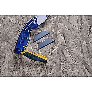 IRWIN Utility Knife, Push And Flip Pro Foldable (IWHT10578)