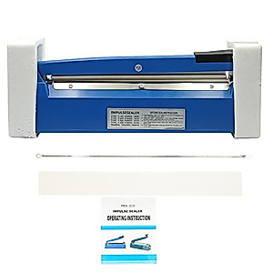 12 Inch Impulse Bag Sealer Handheld Heat Sealer Machine for Bag Sealing Packing Shrink Wrap Machine