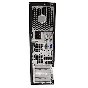 HP Elite 8100 Desktop Computer Package - Intel Core i5 3.2-GHz, 8GB RAM, 2 TB Hard Drive, 22 Inch LCD, DVD, Keyboard, Mouse, WiFi, Windows 10 (Renewed)