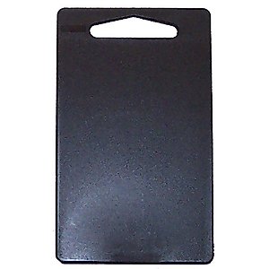 Linden Sweden Anita Cutting Board with Handle - Safe for Meat and Produce, Won't Dull Knives - Slim, Lightweight Design for Easy Storage - Durable, Dishwasher-Safe, Sm, Black, Small - 9, 25” x 6”