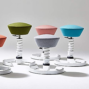 aeris Swopper New Edition Ergonomic Stool - Dynamic Office Chair for a Healthy Back - Office Stool and seat Trainer - 17.7-23.2seat Height, Spring strut Type Standard