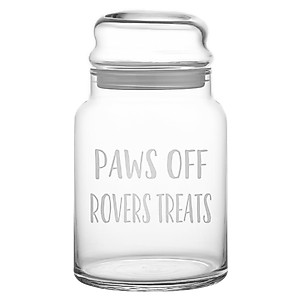 Let's Make Memories Personalized Variety Glass Candy Jars - Any Message Design, Freehand Font