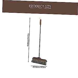 ORFOFE Electric Broom Household Supplies Cleaning Brush Outdoor Broom Floor Cleaning Tool Household Cleaning Bathroom Cleaning Device Natural Broom Household Broom Push Broom Bristle Hair