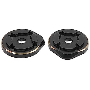 Airshi Exterior Portal Covers, High Hard Coating Rustproof Brass Portal Cover Plates 2 Pieces for Replacement