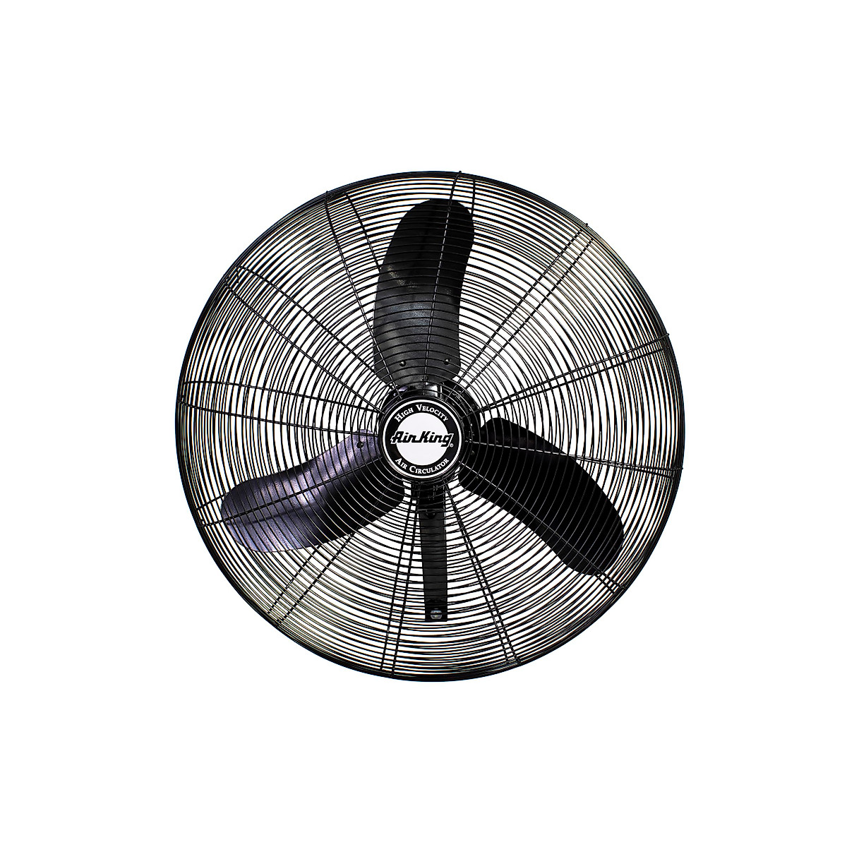 Air King 9070 30-Inch 1/3-Horsepower Industrial Grade Wall Mount Fan, Black Finish