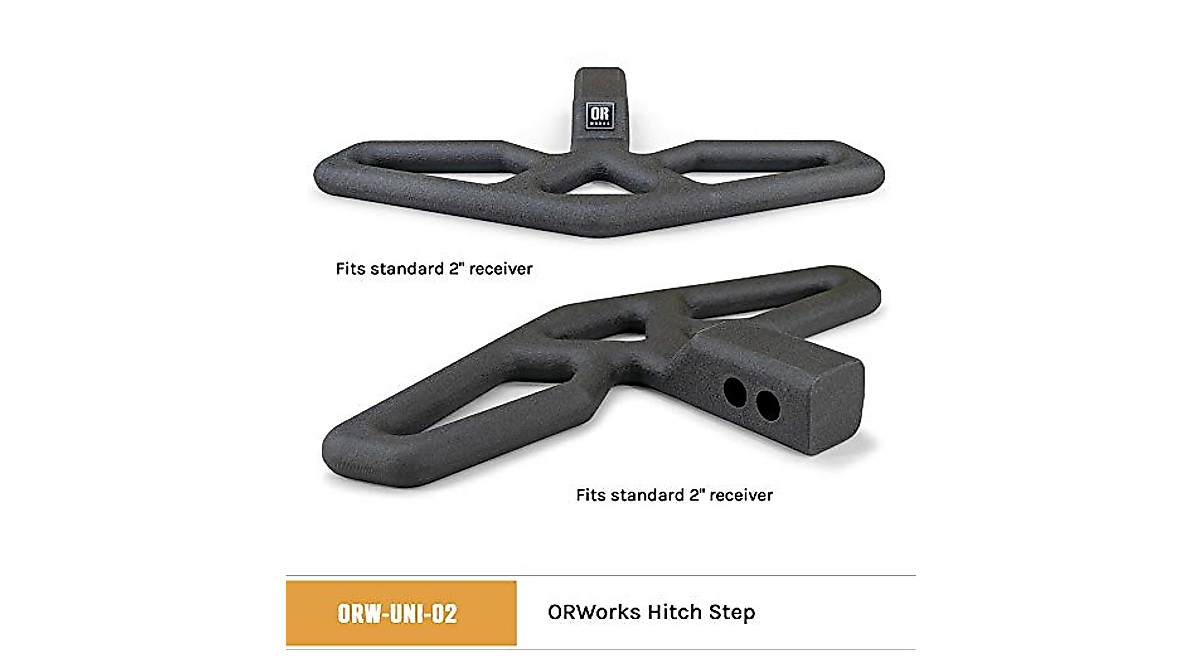 Universal Hitch Step – 18" Paddle for Stability