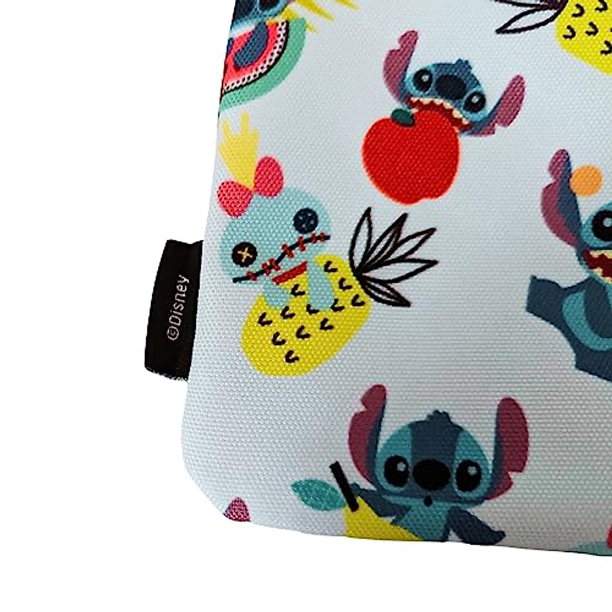 Loungefly Disney Stitch Scrump Fruit AOP Cosmetic Pouch