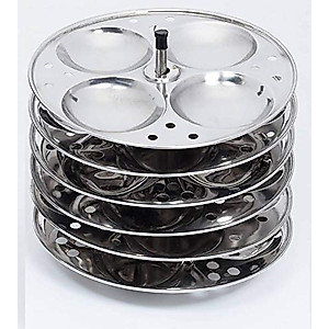 Export Quality Idli Cooker, Idli Maker, Stainless Steel Idli Cooker (6 Plats 24 Idli)