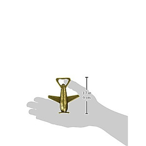 Kate Aspen Let The Adventure Begin Bottle Opener, single, Bronze