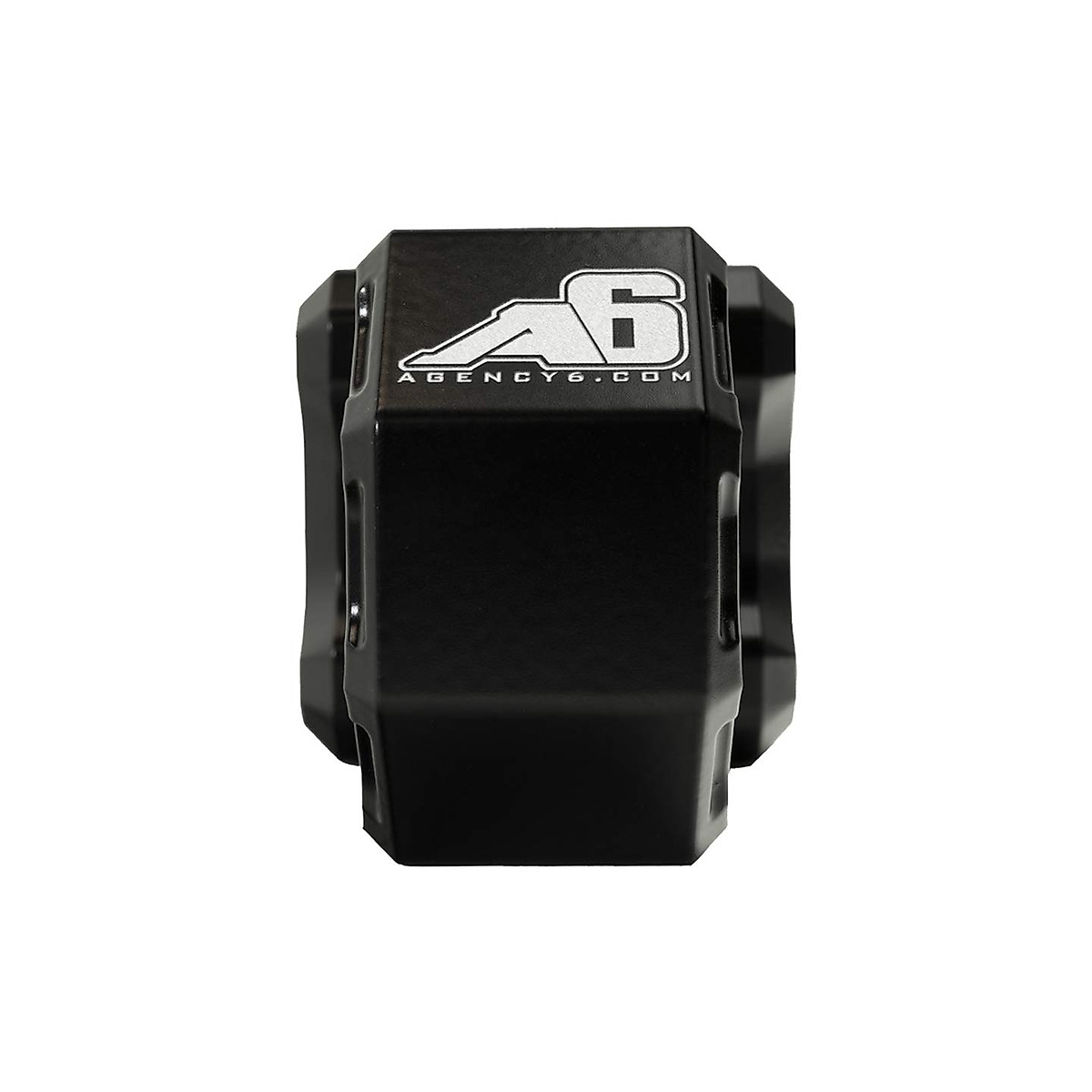 Agency 6 Recovery Shackle Block Assembly 2.5 INCH Double Hole, Black - Hitch Receiver Block - Proudly Made in The USA