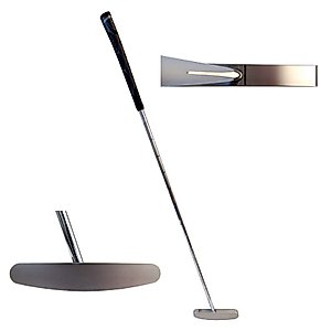 Bell Putters 2 Way Golf Putter 400g Toe Balanced with Winn Standard Putter Grip and 35" Shaft